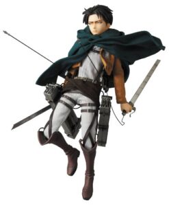 medicom attack on titan: levi real action hero figure