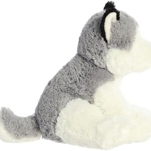 Aurora® Cuddly Husky Stuffed Animal - Cozy Comfort - Endless Snuggles - Gray 14 Inches