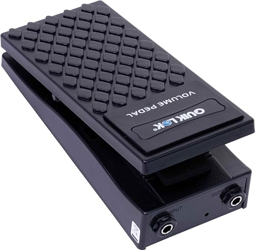 Quick-Lok VP-2611 Volume Pedal for Keyboard or Guitar (Mono) , 9.2 x 2.8 x 3.9 inches