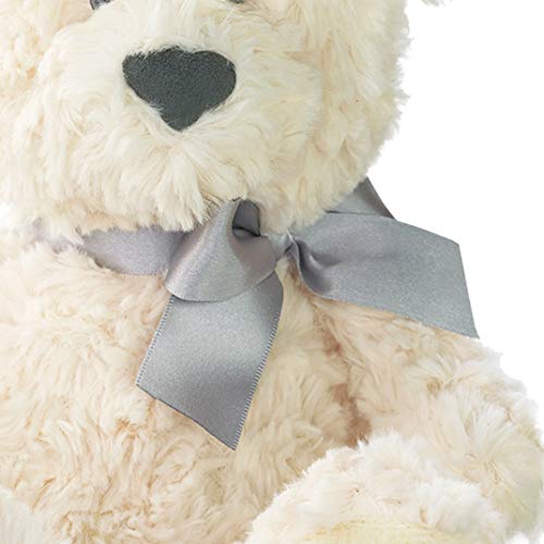 Nat and Jules The Lord's Prayer Bear With Ribbon, Cross Children's Plush Stuffed Animal