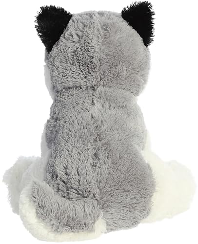 Aurora® Cuddly Husky Stuffed Animal - Cozy Comfort - Endless Snuggles - Gray 14 Inches