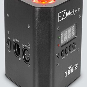 CHAUVET DJ EZwedge Tri Battery-Operated Tri-Color LED Wash Light w/Infared Remote Control