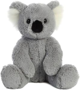 aurora® cuddly koala stuffed animal - cozy comfort - endless snuggles - gray 14 inches