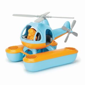 green toys seacopter, blue/orange