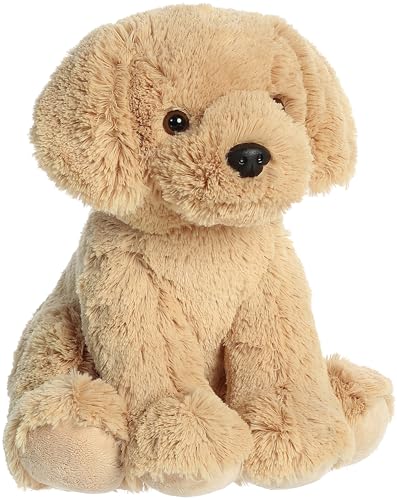 Aurora® Cuddly Golden Lab Stuffed Animal - Cozy Comfort - Endless Snuggles - Brown 14 Inches