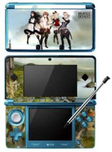 bravely default game skin for nintendo 3ds console