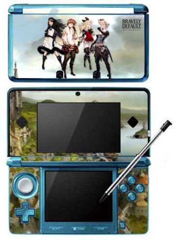 Bravely Default Game Skin for Nintendo 3DS Console