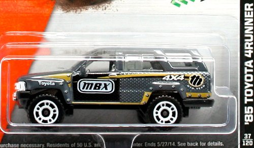 Matchbox, 2014 MBX Explorers, '85 Toyota 4Runner [Dark Gray] 37/120