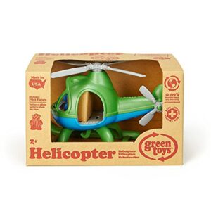 Green Toys Helicopter, Green/Blue