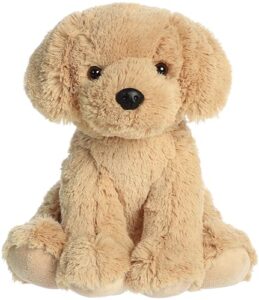 aurora® cuddly golden lab stuffed animal - cozy comfort - endless snuggles - brown 14 inches