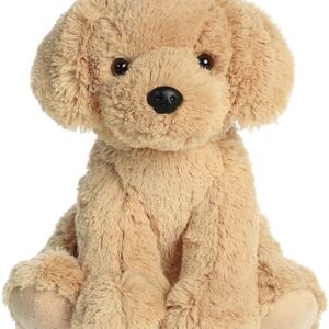 Aurora® Cuddly Golden Lab Stuffed Animal - Cozy Comfort - Endless Snuggles - Brown 14 Inches