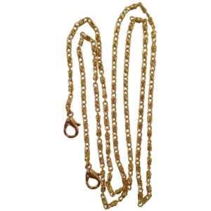 120 cm brass tone (gold tone) replacement lumachina link purse chain for handbag bag wallet