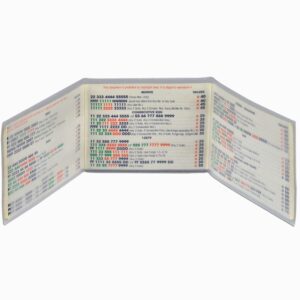 Yellow Mountain Imports National Mah Jongg League Scorecard Cover - Large (Fits 6.12 x 4.8-inch Mahjong Score Card)