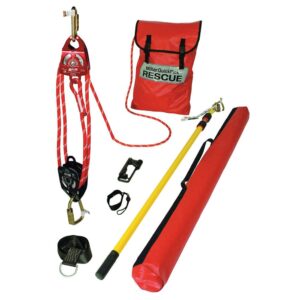 miller 100' quickpick standard rescue kit.