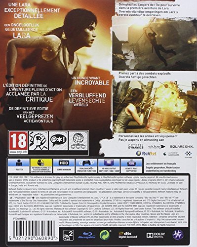 PS4 TOMB RAIDER DEFINITIVE EDITION (EURO)