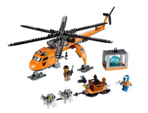 lego city arctic helicrane 60034 building toy