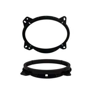 metra 82-8146 6" x 9" front speaker adapter for select lexus and toyota vehicles, black, apple