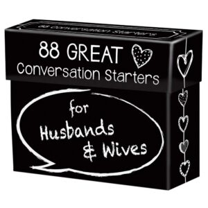 christian art gifts 88 great conversation starters for husbands and wives “ romantic card game for married couples “ christian games, communication & marriage help, fun anniversary or wedding gifts