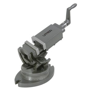 precision milled vise, 6" jaw width, 1-3/4" jaw depth, 3 axis