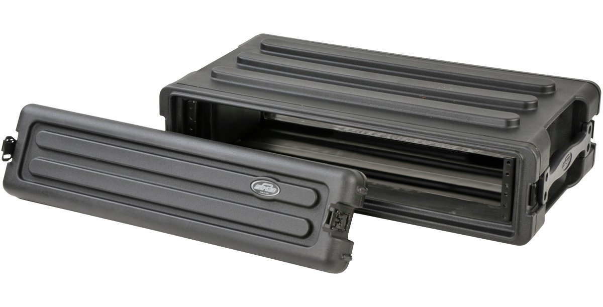 SKB Roto-Molded 2U Shallow Rack (1SKB-R2S)