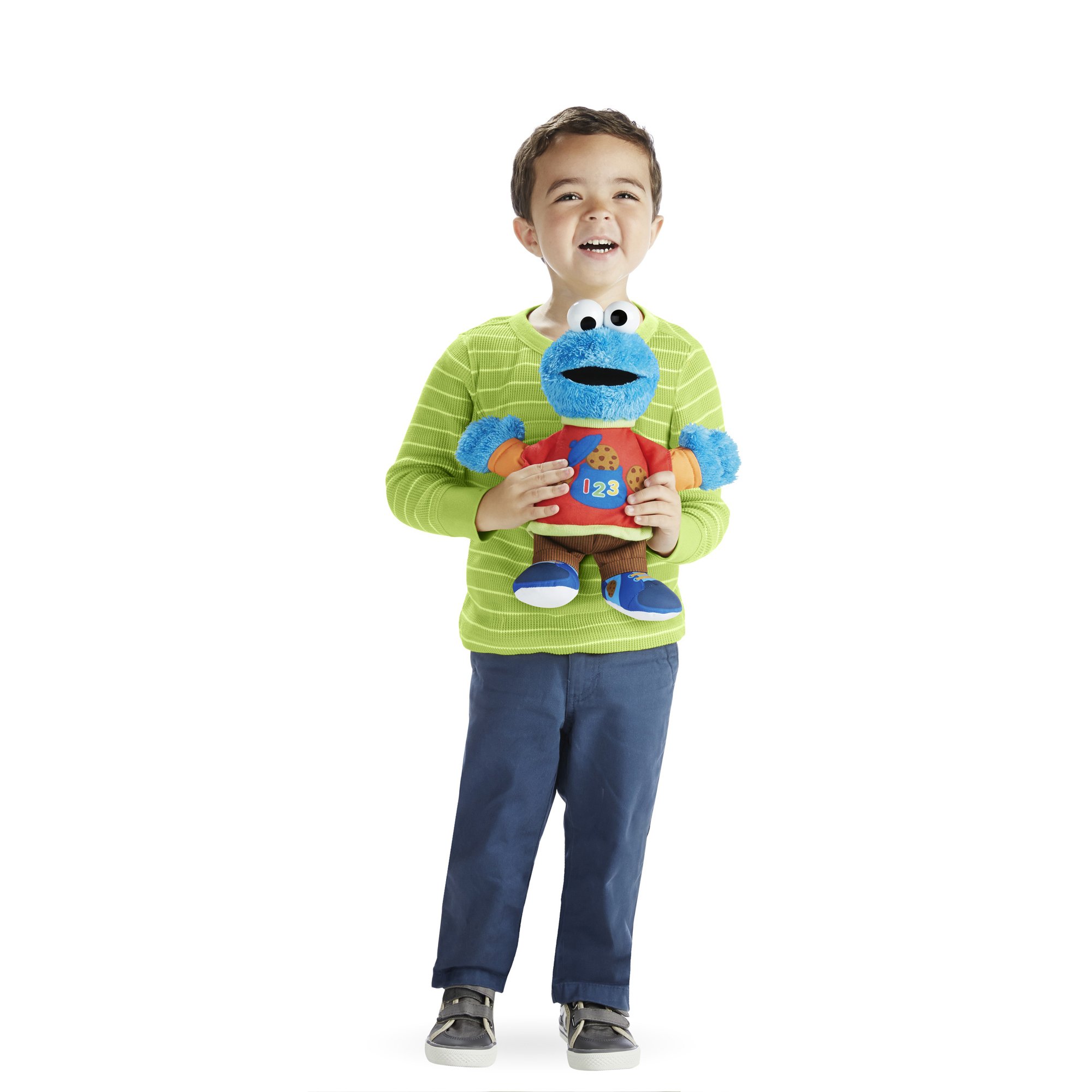 Sesame Street Talking 123 Cookie Monster Figure