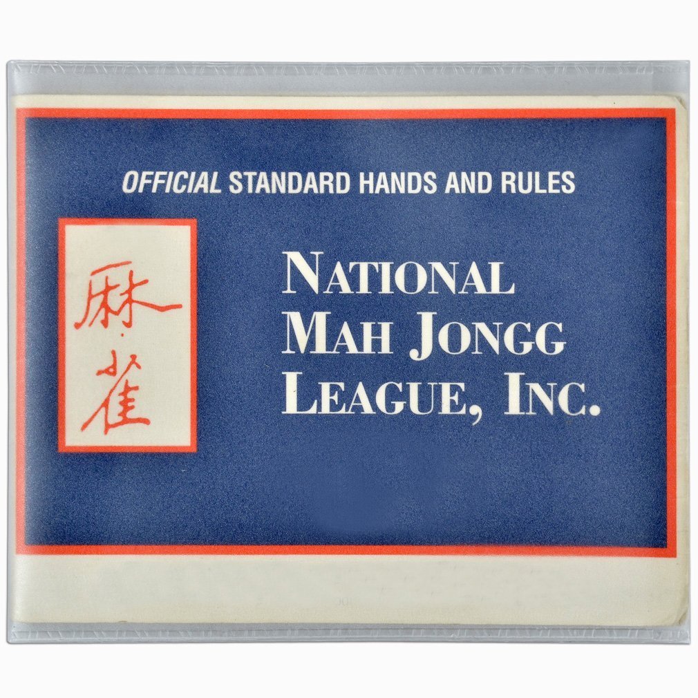 Yellow Mountain Imports National Mah Jongg League Scorecard Cover - Large (Fits 6.12 x 4.8-inch Mahjong Score Card)