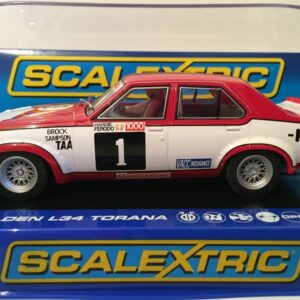 Scalextric C3492 Holden L34 Torana Brock & Sampson Slot Car (1:32 Scale)