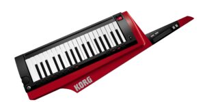 korg rk-100s keytar with mmt red