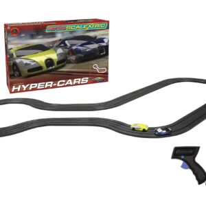 Scalextric Micro Hyper-Cars Race Slot Car Set (1: 64 Scale)