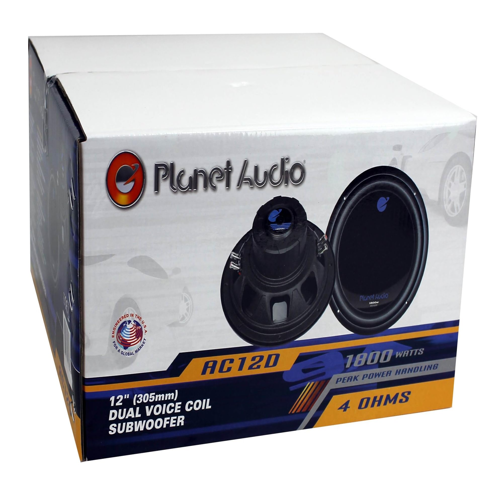 Planet Audio AC12D 12-Inch 3600W Subwoofers (Pair)