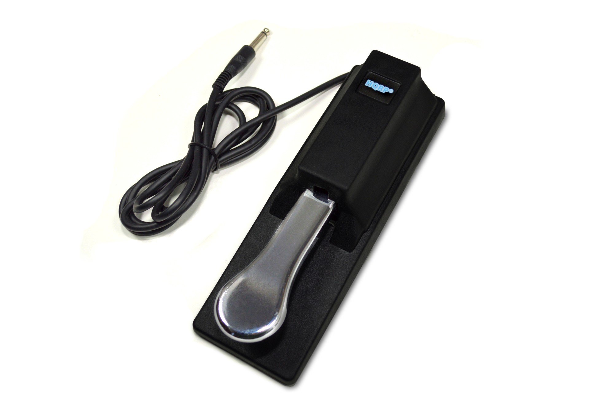 HQRP Sustain Pedal compatible with Casio WK-220 WK-225 LK-50 LK-55 LK-73 LK-230 LK-160 LK-165 LK-240 LK-270 LK-280 XW-P1 XW-G1 WK-200 WK-1300 WK-240 WK-245 WK-7600 Keyboards