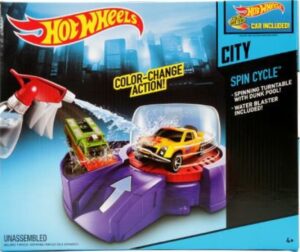 hot wheels color shifters spin cycle deluxe playset