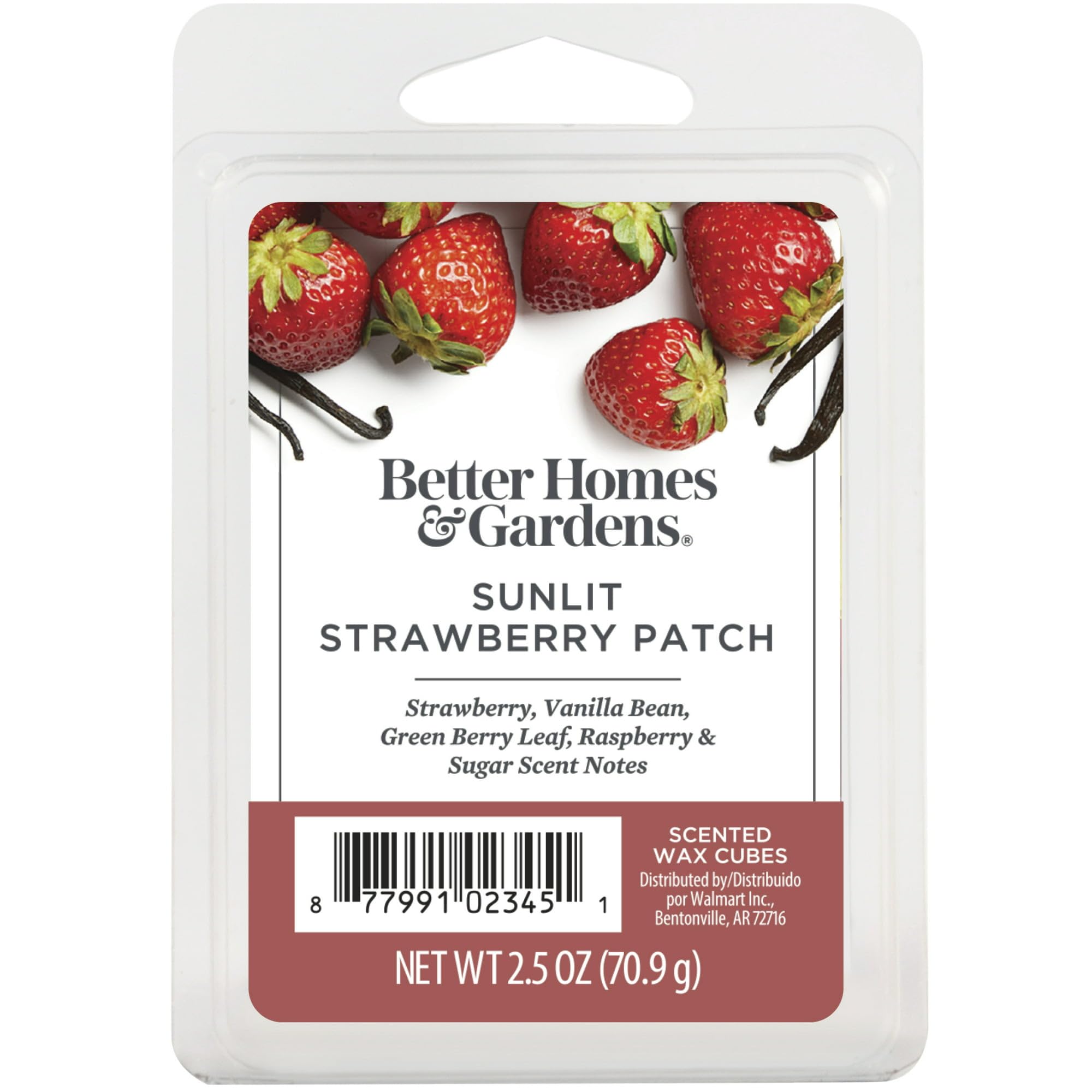 Better Homes and Gardens Sunlit Strawberry Patch Wax Cubes