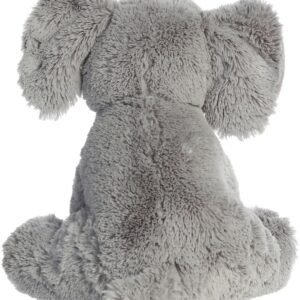 Aurora® Cuddly Elephant Stuffed Animal - Cozy Comfort - Endless Snuggles - Gray 14 Inches