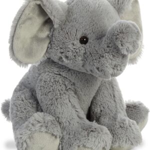 Aurora® Cuddly Elephant Stuffed Animal - Cozy Comfort - Endless Snuggles - Gray 14 Inches