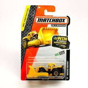 mound mover (yellow) mbx construction 2014 matchbox on a mission 1:64 scale basic die-cast vehicle (#107 of 120)