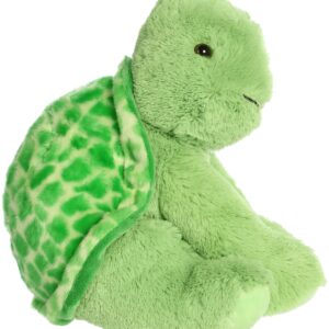 Aurora® Cuddly Turtle Stuffed Animal - Cozy Comfort - Endless Snuggles - Green 14 Inches