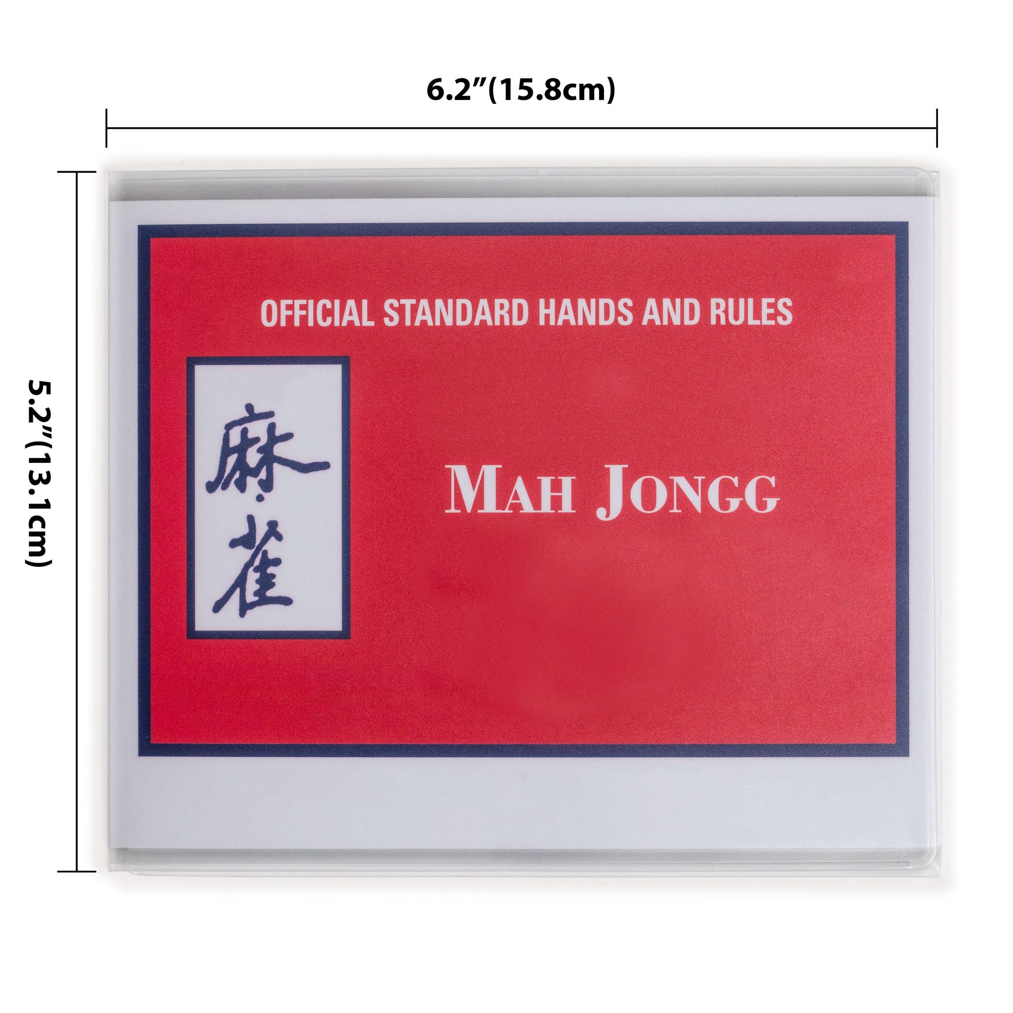 Yellow Mountain Imports National Mah Jongg League Scorecard Cover - Large (Fits 6.12 x 4.8-inch Mahjong Score Card)