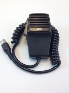 kraco 2 way microphone with standard 5 pin din plug