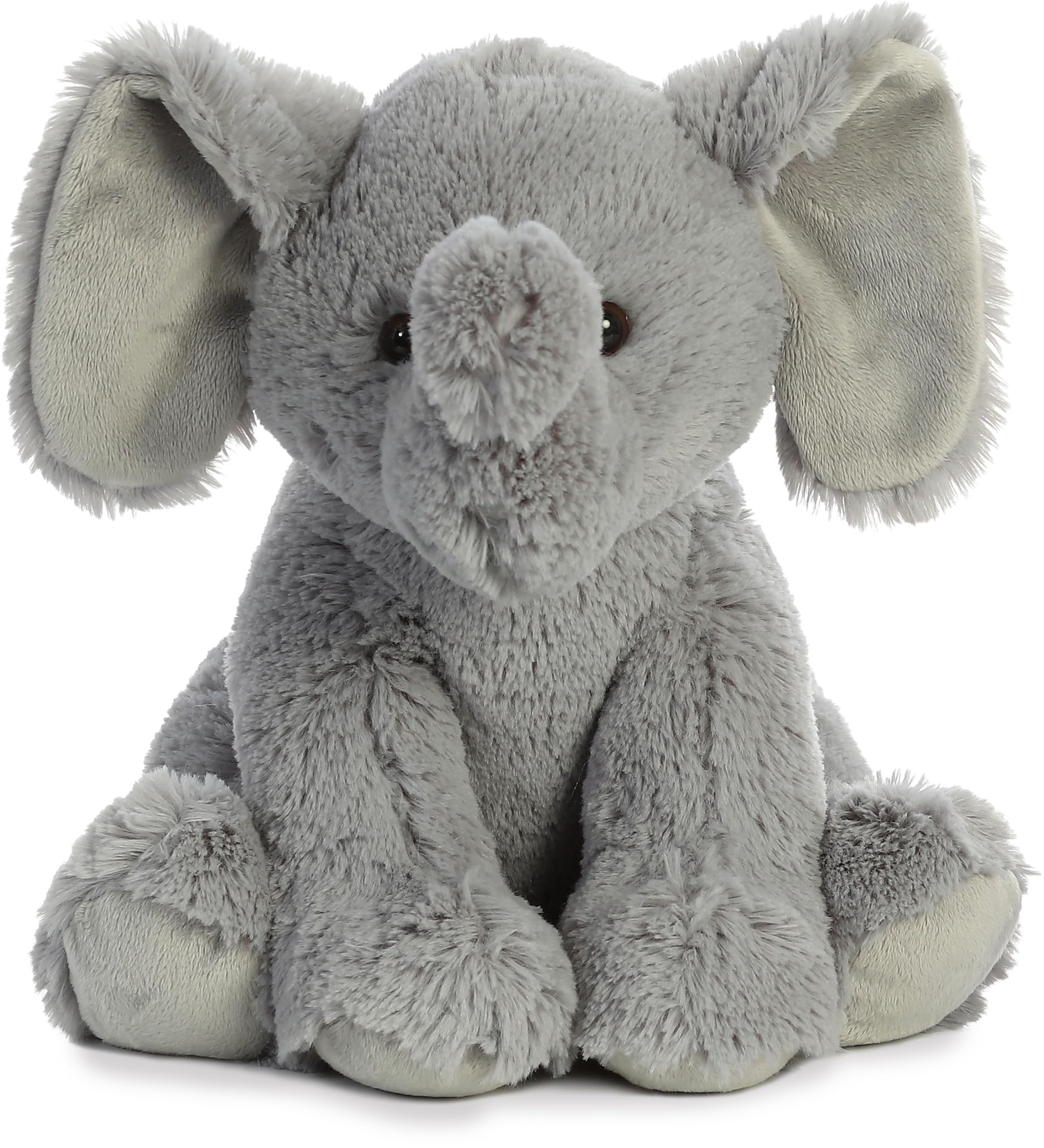 Aurora® Cuddly Elephant Stuffed Animal - Cozy Comfort - Endless Snuggles - Gray 14 Inches