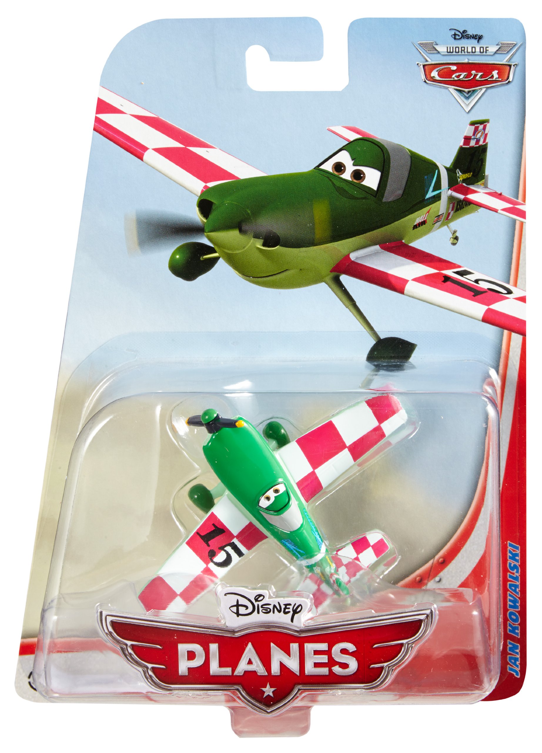 Mattel Disney Planes Polish Racer No. 15 Jan Kowalski Die-Cast Vehicle