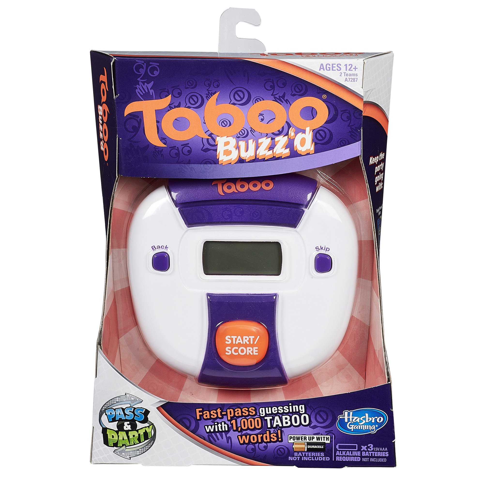 Hasbro Gaming Taboo Buzzd Game