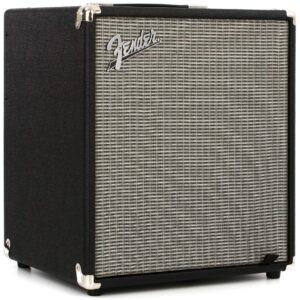 Fender Rumble 100 V3 Bass Amp for Bass Guitar, 100 Watts, with 2-Year Warranty 12 Inch Eminence Speaker, Overdrive Circuit, Tone Voicing, Effects Loop and Direct XLR Output