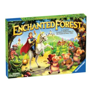 enchanted forest - children's treasure hunt game | engaging puzzle activity | memory enhancing | ideal for 4 years and up