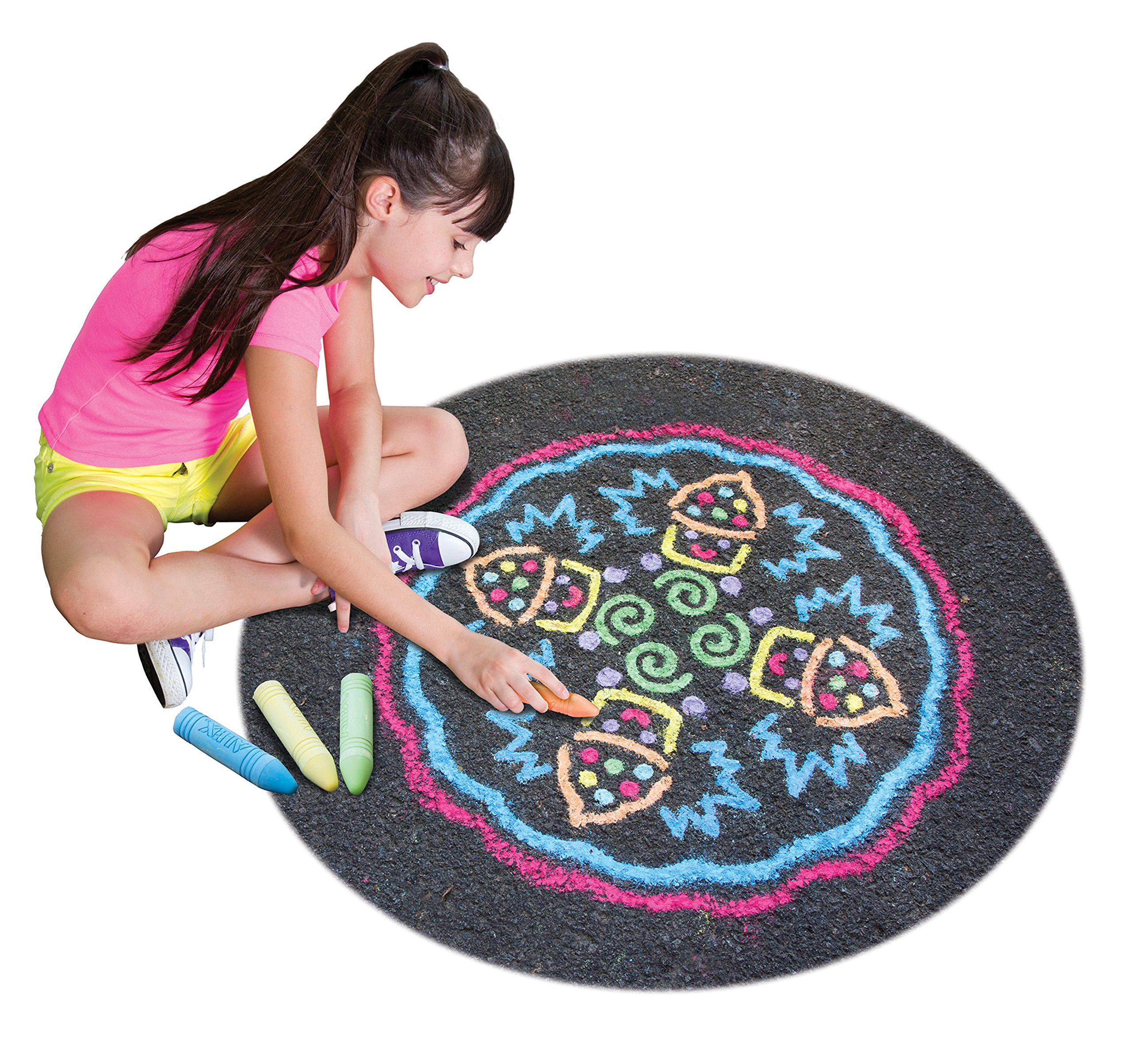 Alex Art Sidewalk Mandala Sweet Stuff, Multicolor