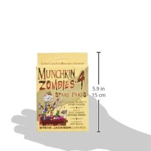 Munchkin Zombies 4 Spare Parts Game