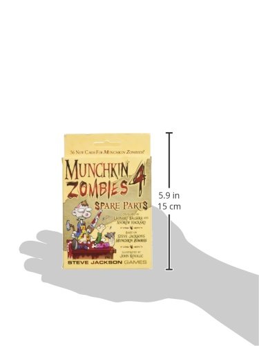 Munchkin Zombies 4 Spare Parts Game