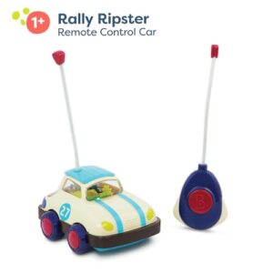 B. toys- Rally Ripster- Vehicles- One Button Remote Control Light-Up Toy Car for Babies & Toddlers- 12 months +