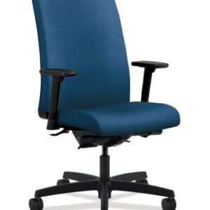 HON Ignition Series Mid-Back Work Chair - Upholstered Computer Chair for Office Desk, Regatta (HIWM3)