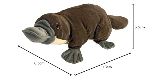 Wild Republic Platypus Plush, Stuffed Animal, Plush Toy, Gifts for Kids, Cuddlekins 12 inches